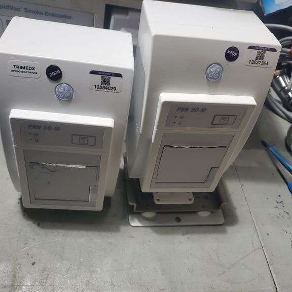 Lot of 8 GE PRN 50-M THERMAL MEDICAL DIGITAL PRINTER - Auction Ohio