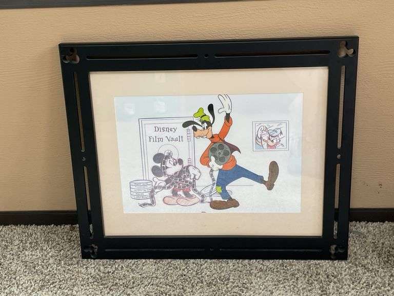 Framed Disney Animation Cel - Auction Ohio