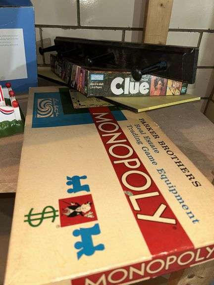 Lot of Older Monopoly Game & More - Auction Ohio