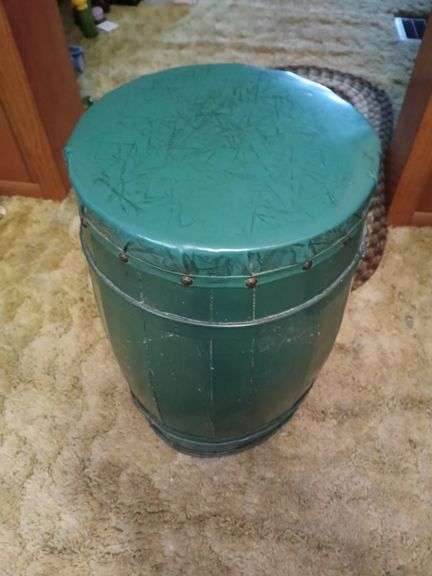 Vintage Barrel Stool - Auction Ohio