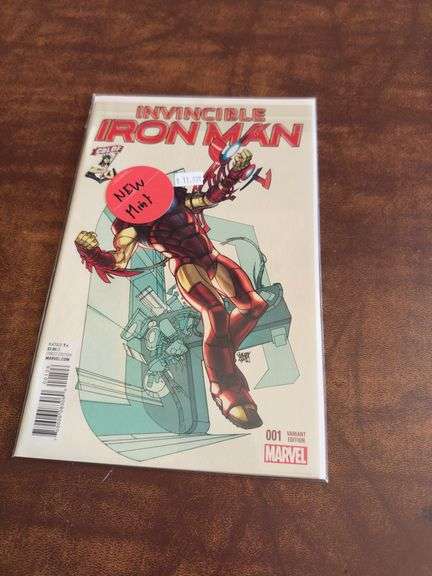 Invincible Iron Man #001 Variant Edition - Auction Ohio