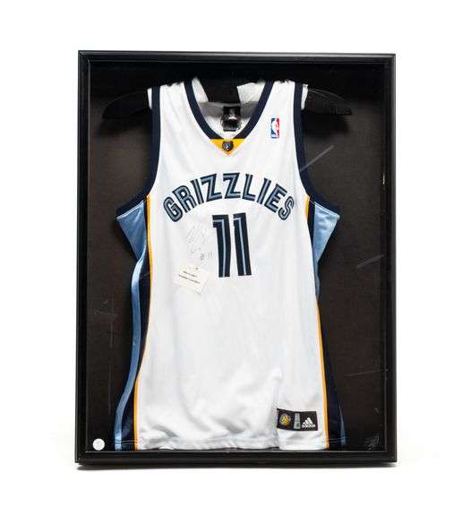 AUTOGRAPHED MEMPHIS GRIZZLIES JERSEY BY MIKE CONLEY. - Auction Ohio
