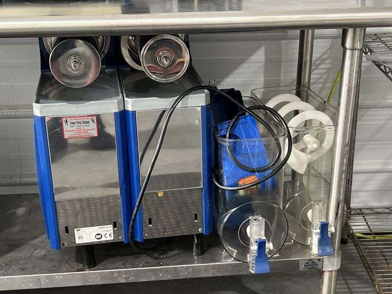 Faby Slushie Machine w/ Double Compartment - Auction Ohio