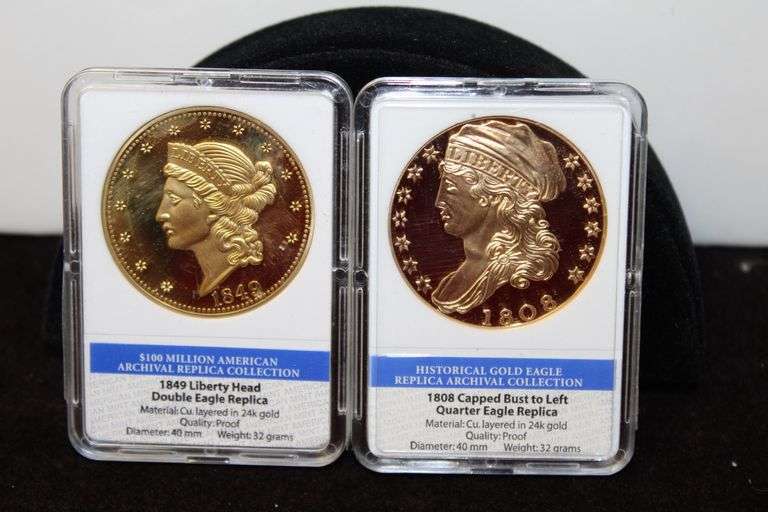 Replica Gold Coins - Auction Ohio