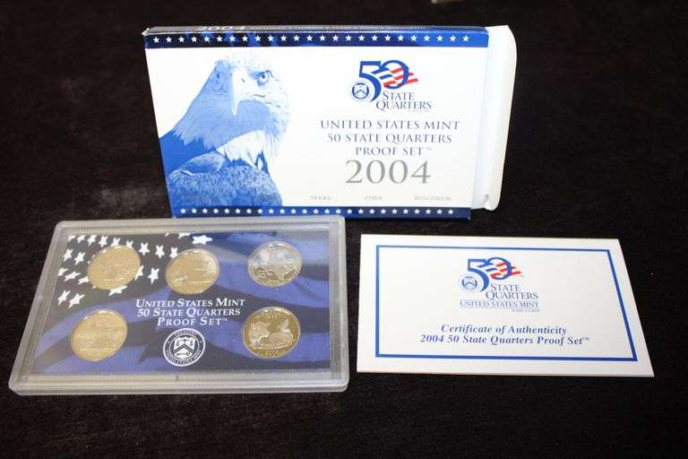 2004 U.S. State Quarter Proof Set - Auction Ohio