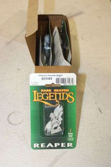 Reaper Dark Heaven Legends Ithuriel Female Angel Die-Cast Figures ...