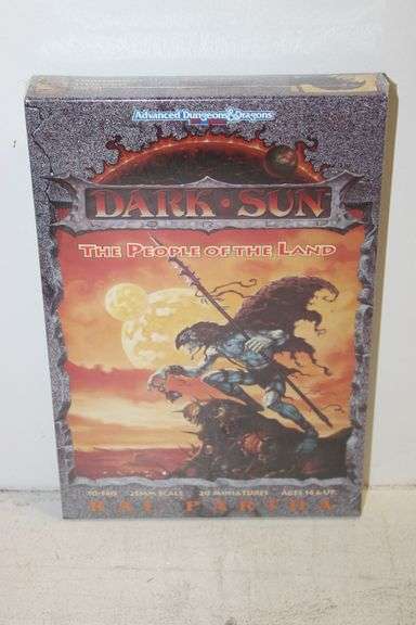 Ral Partha Dark Sun The People of the Land Die-Cast Figures Set ...