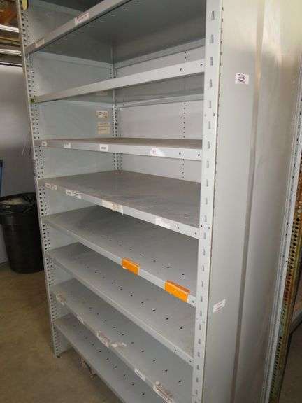 End Cap Shelf Unit VERY heavy, please bring help and the proper tools ...