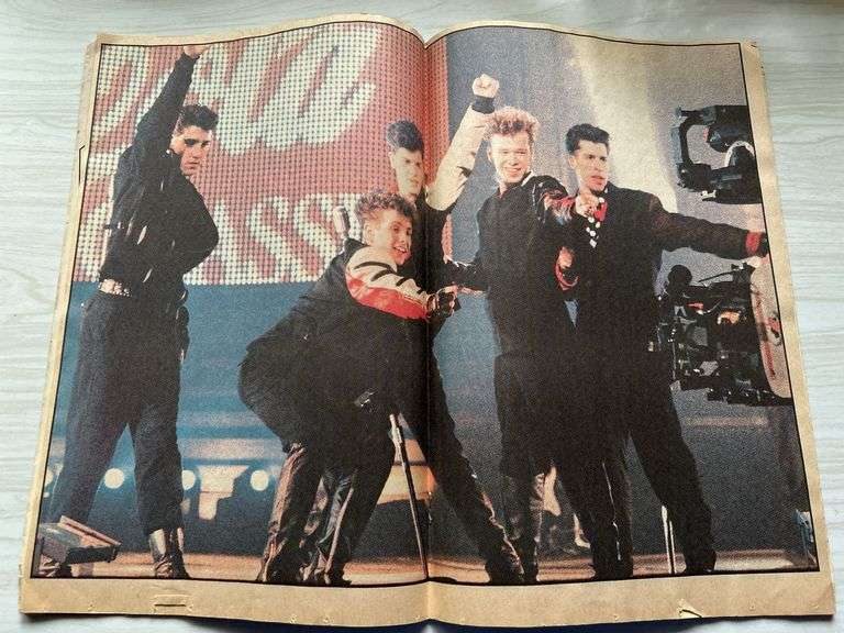 New Kids On The Block Comic Book - Auction Ohio