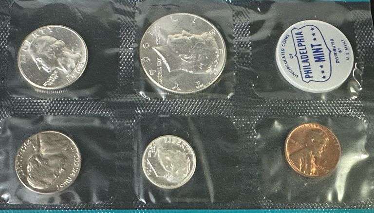 1964 Uncirculated Coin Set - Auction Ohio