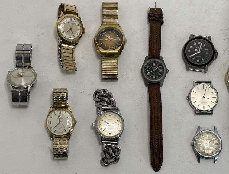 GROUP OF WRIST WATCHES. - Auction Ohio