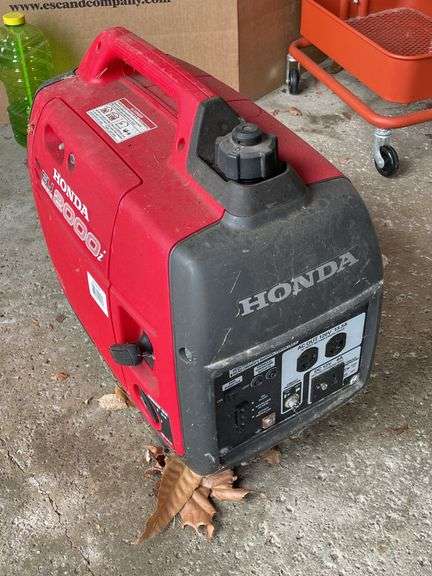 Honda 2000i Generator - Auction Ohio