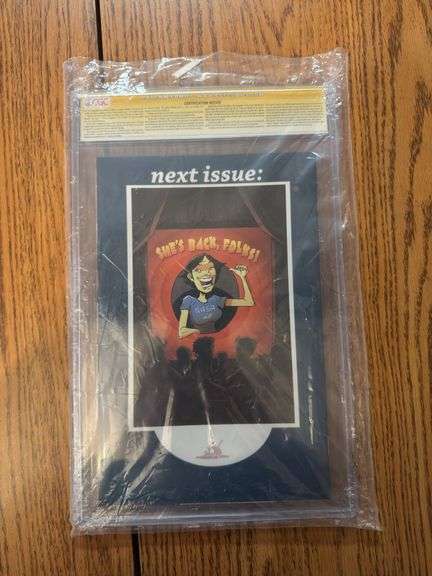 Chew No. 35 GRADED 9.6 CGC SIGNATURE SERIES Signed by Rob Guillory ...