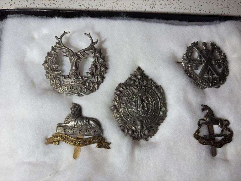 Five Badge Pins - Auction Ohio