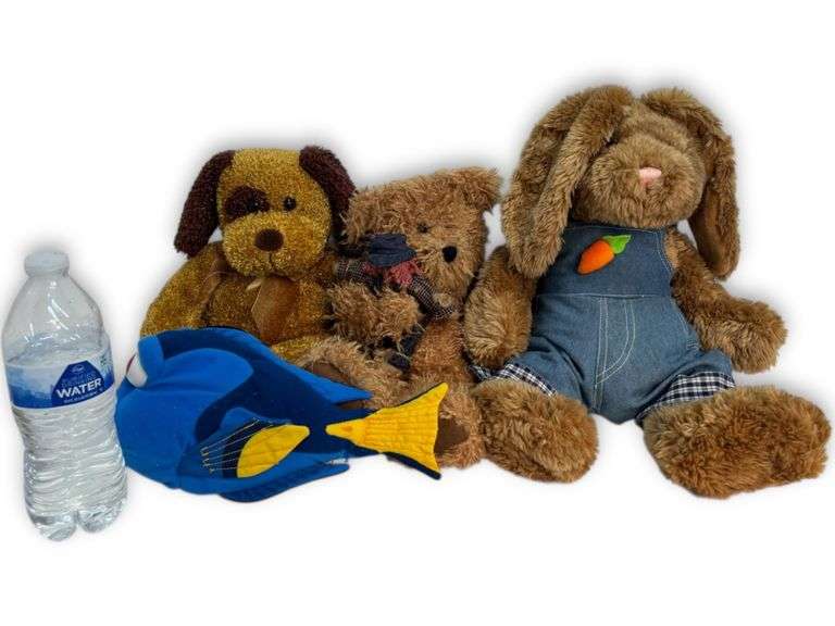 FOUR STUFFED ANIMALS. - Auction Ohio