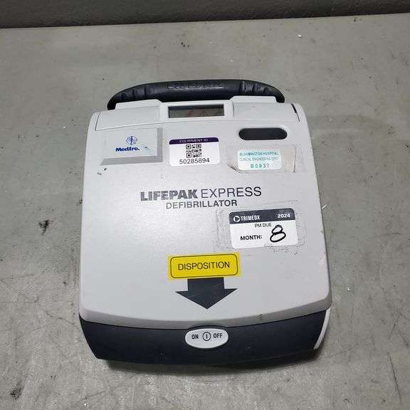 Physio Control Defibrillator AED LIFEPAK Express - Auction Ohio