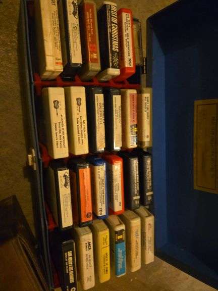 Vintage 8 track tapes. - Auction Ohio