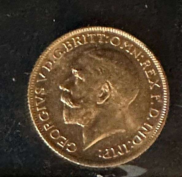 1911 King George V Sovereign Gold Coin - Auction Ohio