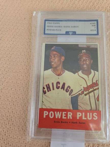 1963 Banks/Aaron Topps - Auction Ohio
