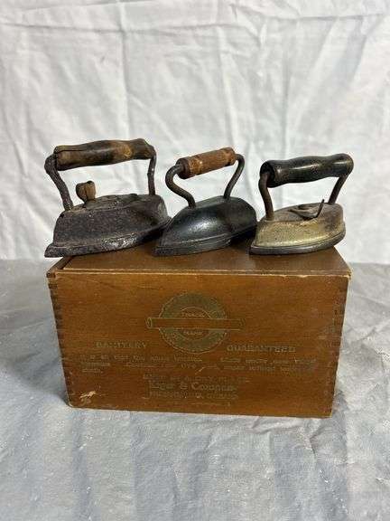 Miniature Sad Irons - Auction Ohio