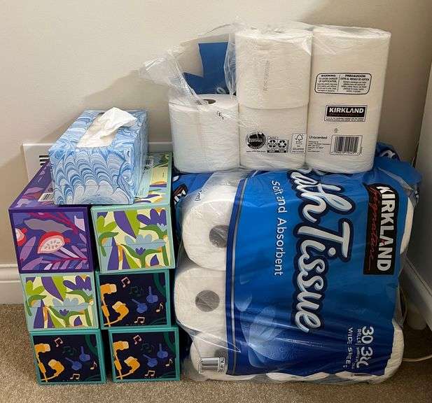 Bath Tissue & Kleenex - Auction Ohio