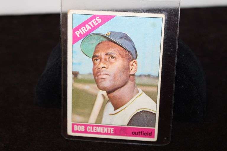 Bob Clemente Card - Auction Ohio