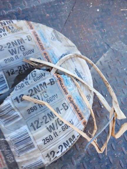 12-2NM-B W/G 250 '-600V Opened Wire - Auction Ohio