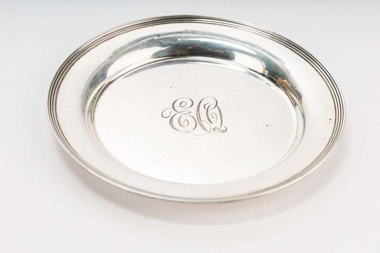 Small Sterling Silver Plate - Auction Ohio