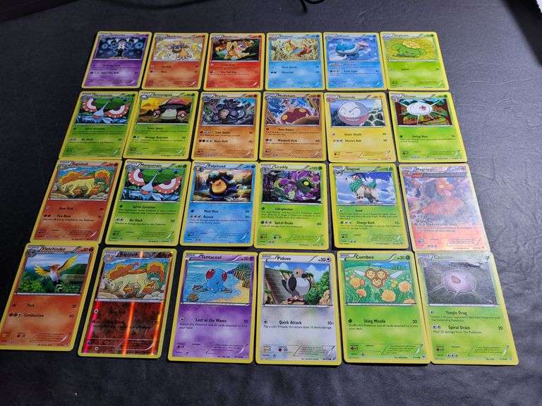 24 Pokémon Cards - Auction Ohio