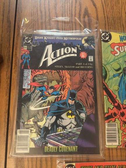 Action Comics No. 654 / Worlds Finest Comics St. Superman & Batman No ...