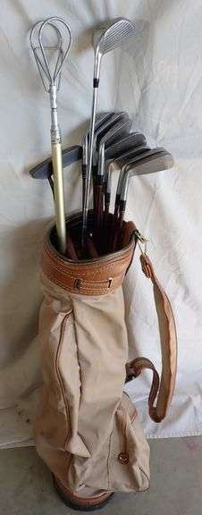 Women's LADY RAVE Right handed Golf Club Set w/ball grabber - Auction Ohio