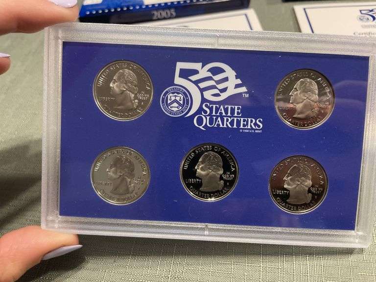 50 State Quarters Proof Set - Auction Ohio