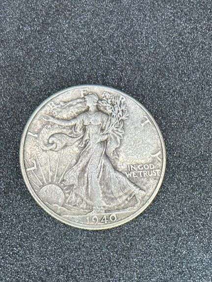 1940 Walking Liberty Half Dollar - Auction Ohio