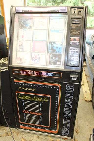 Laser Juke CD Jukebox - Auction Ohio
