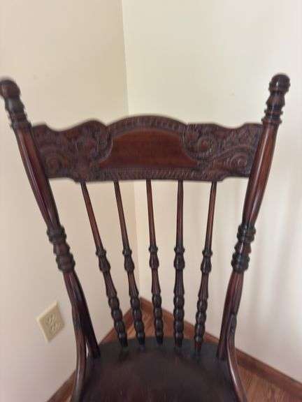Pressed Back Chair - Auction Ohio