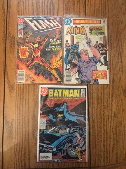 Flash No. 50 / The Brave and The Bold starring Batman and Rose and the ...