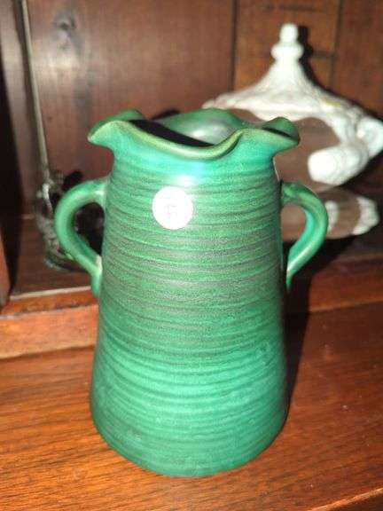 Weller Ware Handmade Pottery Pitcher - Auction Ohio