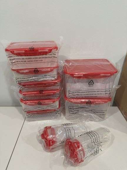 NEW Lock & Lock storage containers - Auction Ohio