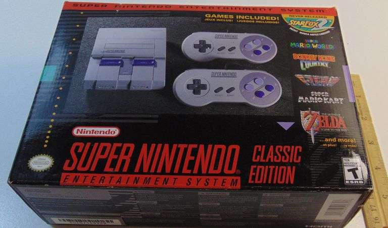 Super Nintendo Entertainment System Classic Edition - Auction Ohio