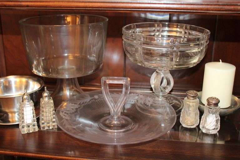 Glass & Metal Serveware - Auction Ohio
