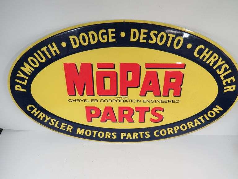 MoPar Sign - Auction Ohio