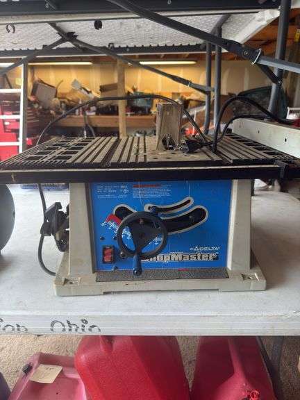 SHOPMASTER BY DELTA TABLE SAW - Auction Ohio
