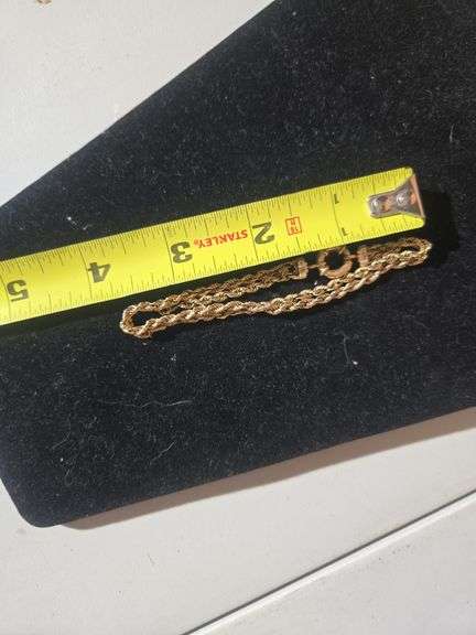 10kt gold bracelet - Auction Ohio