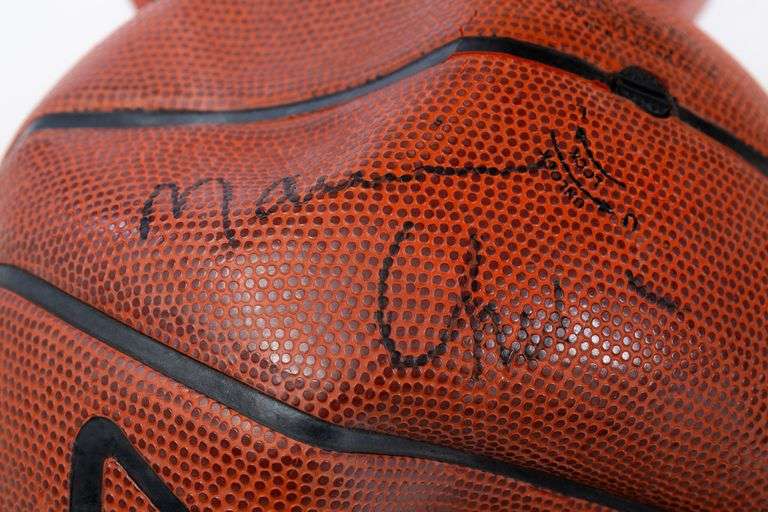 TWO (2) NBA AUTOGRAPHED BASKETBALLS. - Auction Ohio