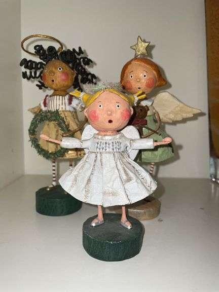 Lori Mitchell Angel Figurines (Set of 3) - Auction Ohio