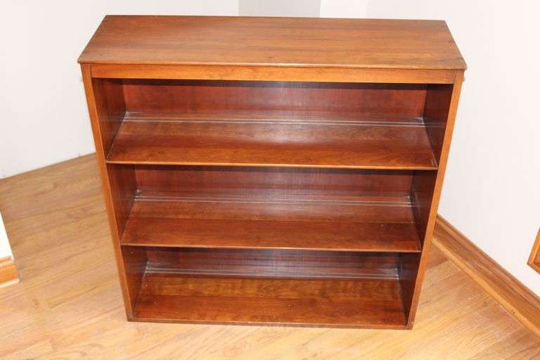 MCM Cherry Bookcase - Auction Ohio
