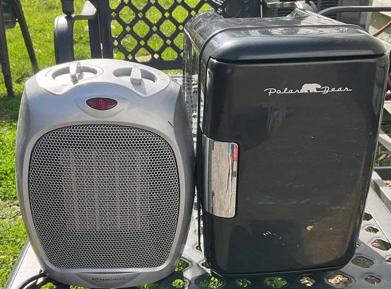 Mini Fridge and Space Heater - Auction Ohio