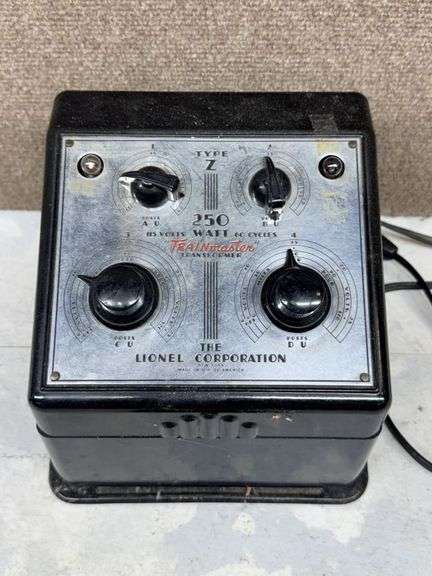 Lionel Corporation Trainmaster Type Z 250-Watt Transformer with Whistle ...