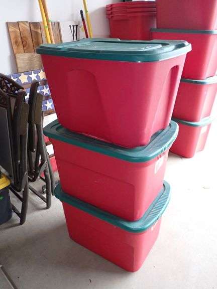 Three 3 Empty 18 gallon Totes - Auction Ohio