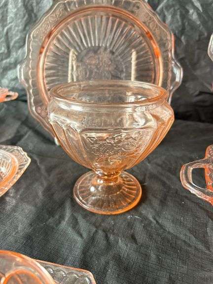 Mayfair Open Rose Pink Depression - Auction Ohio